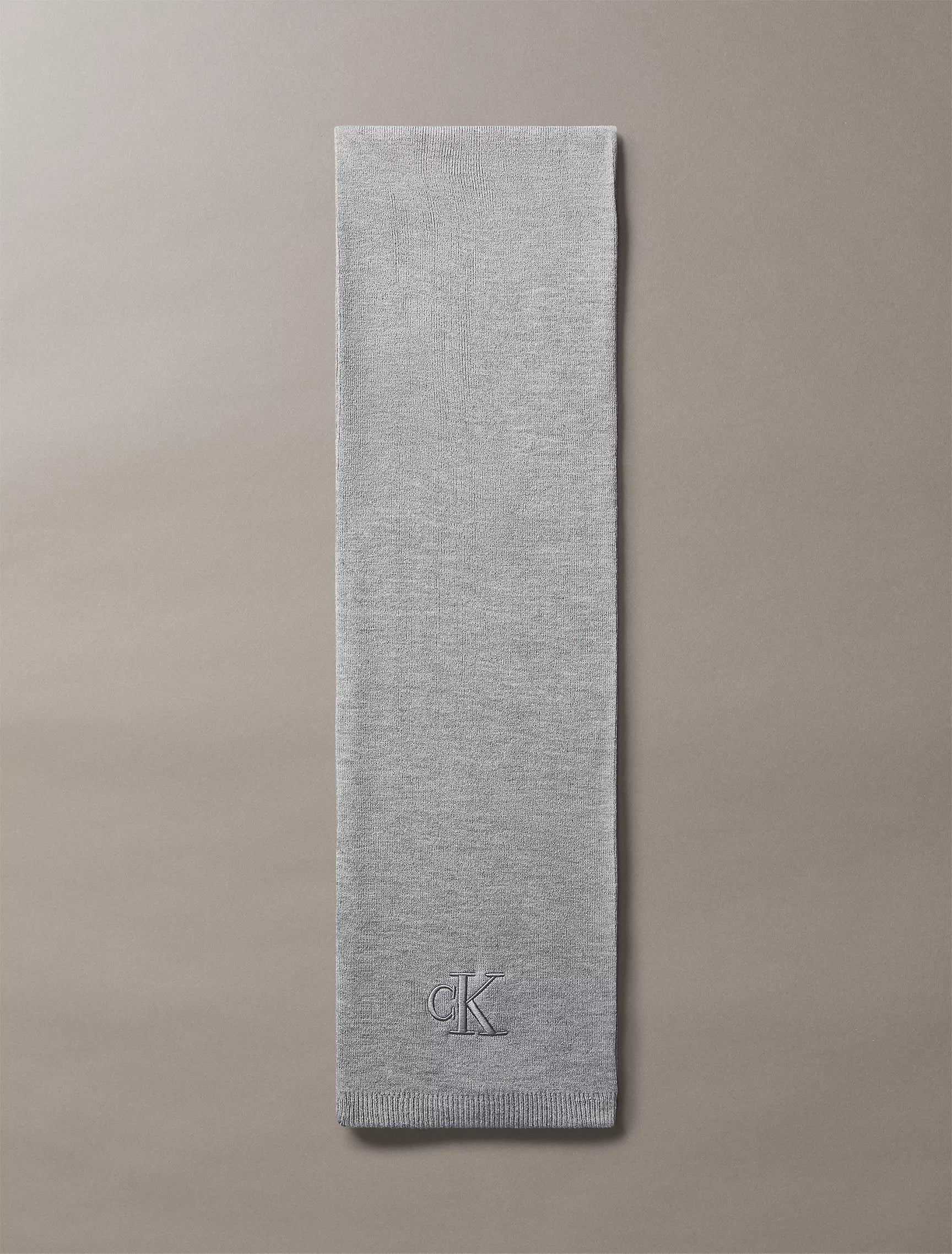 WOMENS' CK Monogram Logo Scarf